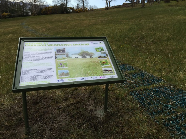 Meadow Signage for Ulster Wildlife - LE Graphics