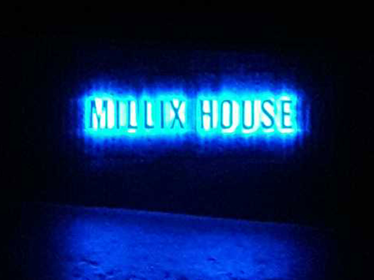 Stainless Steel House Sign with LED illumination - LE Graphics