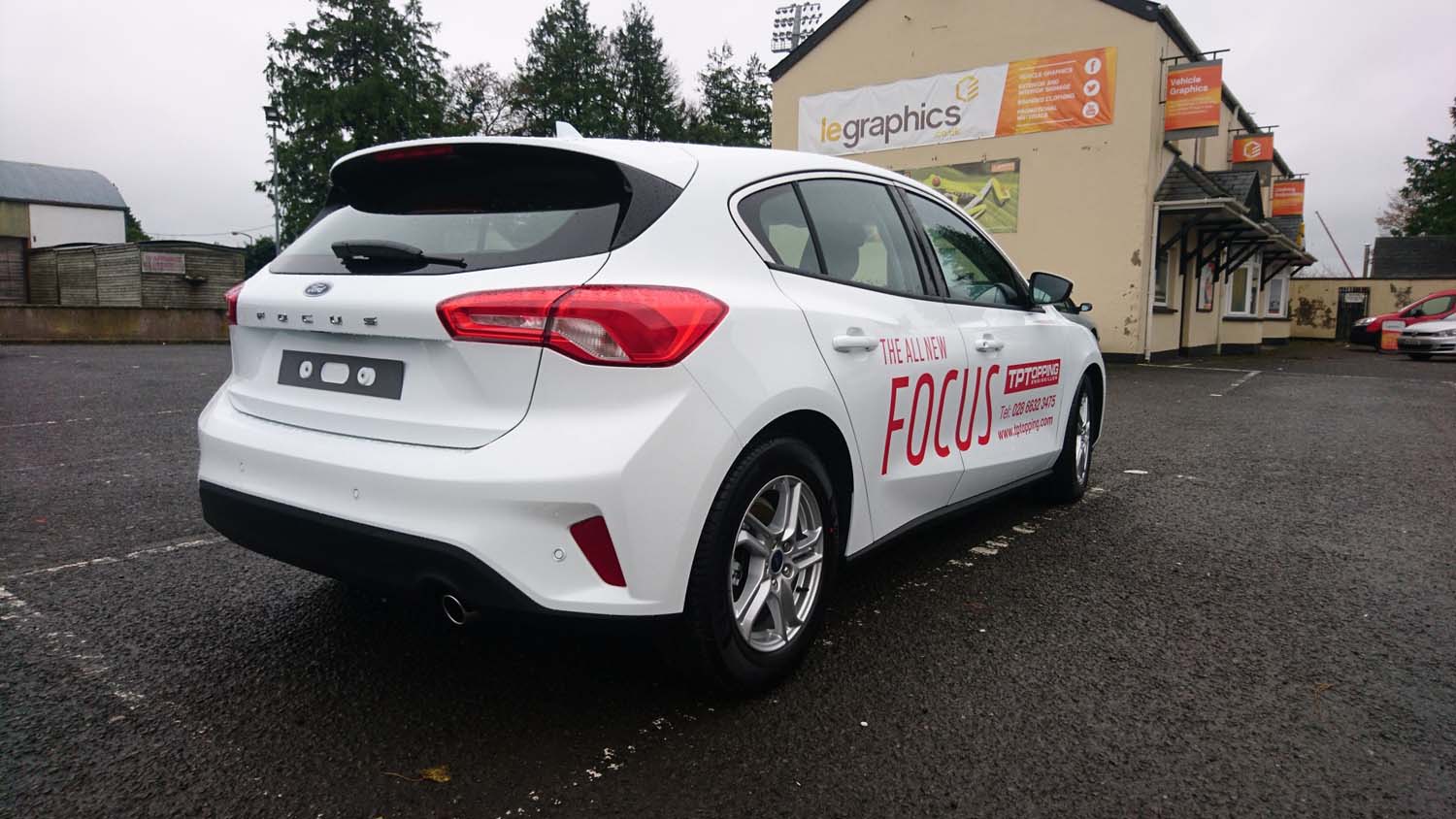 All New graphics for the All New Ford Focus - LE Graphics