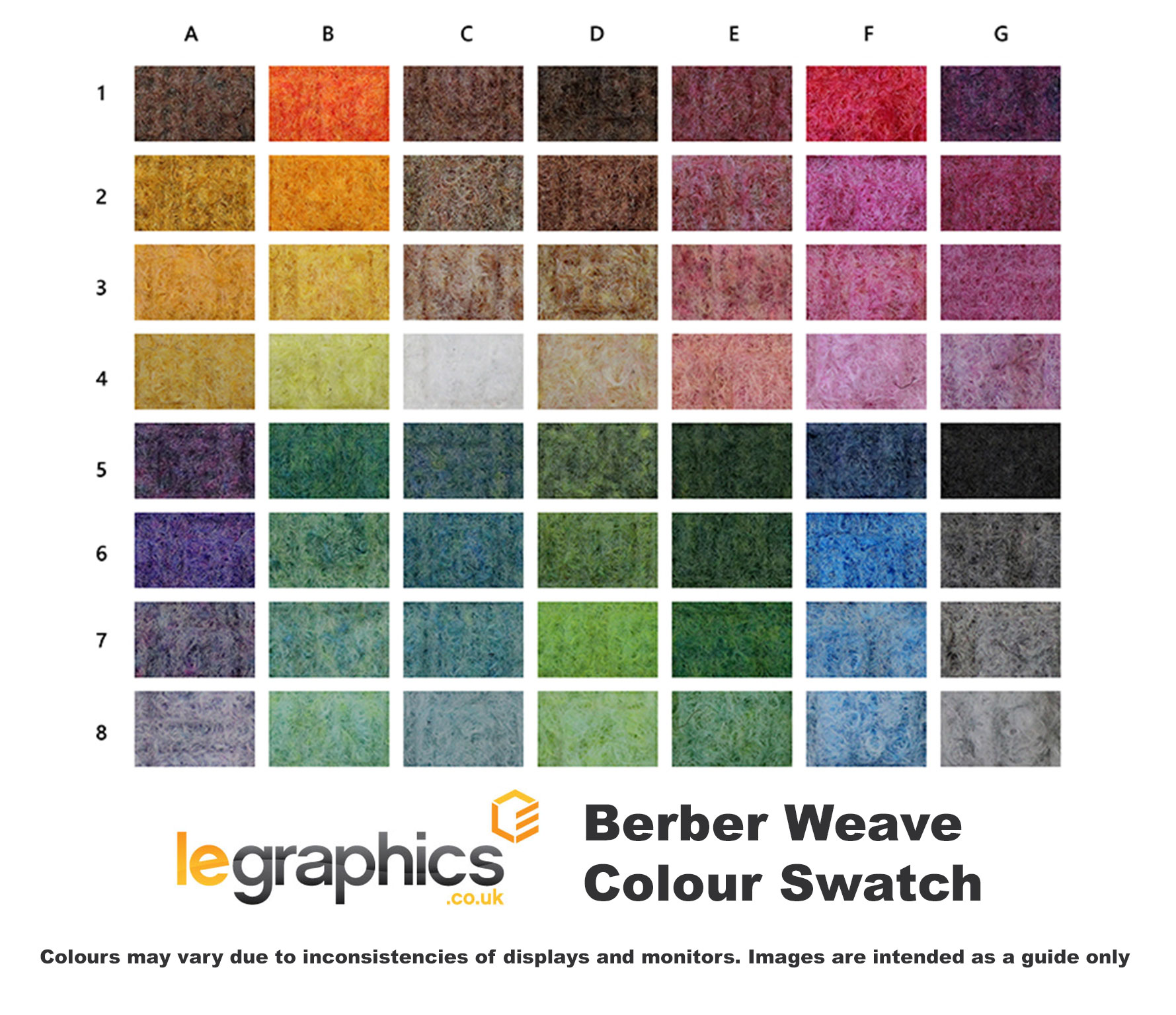 Berber Weave Premium Carpet Mats - LE Graphics