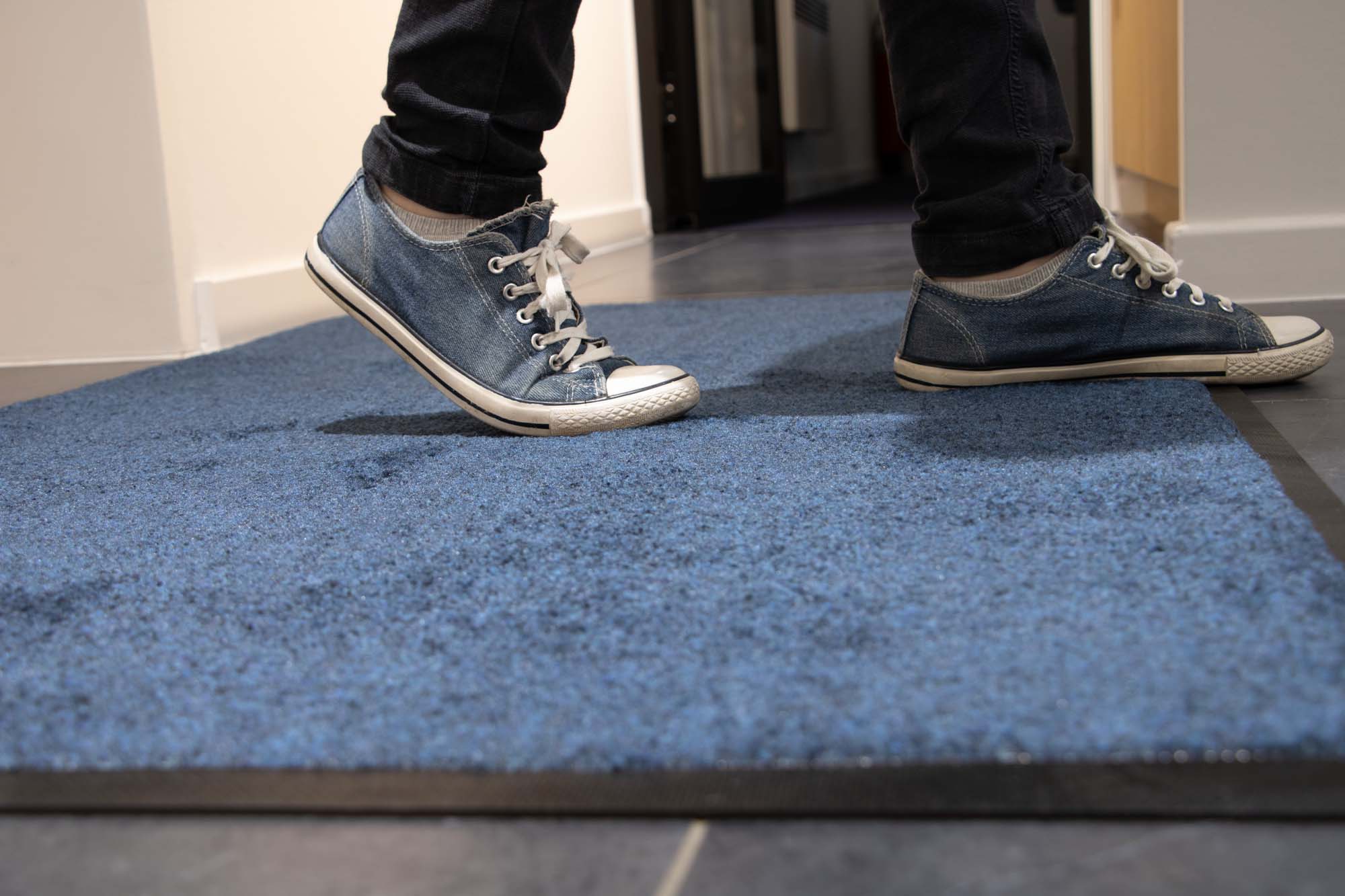 Custom Printed Carpet Logo Mats - LE Graphics