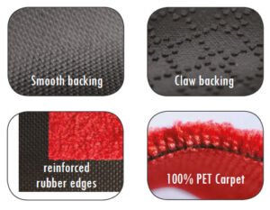Custom Printed Carpet Logo Mats - LE Graphics